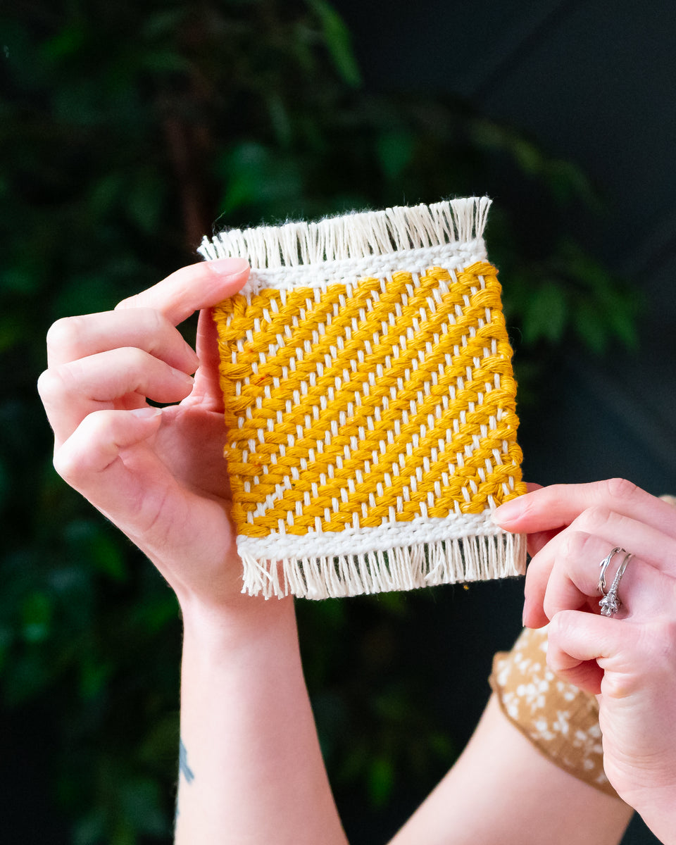 Basic Twill Mug Rug Pattern – Spruce & Linen