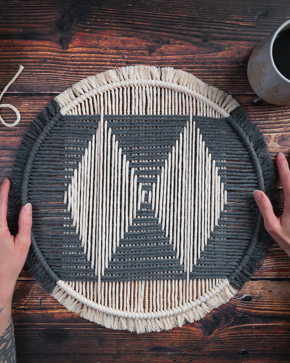 Macrame Woven Wall Hanging Pattern PDF – Spruce & Linen