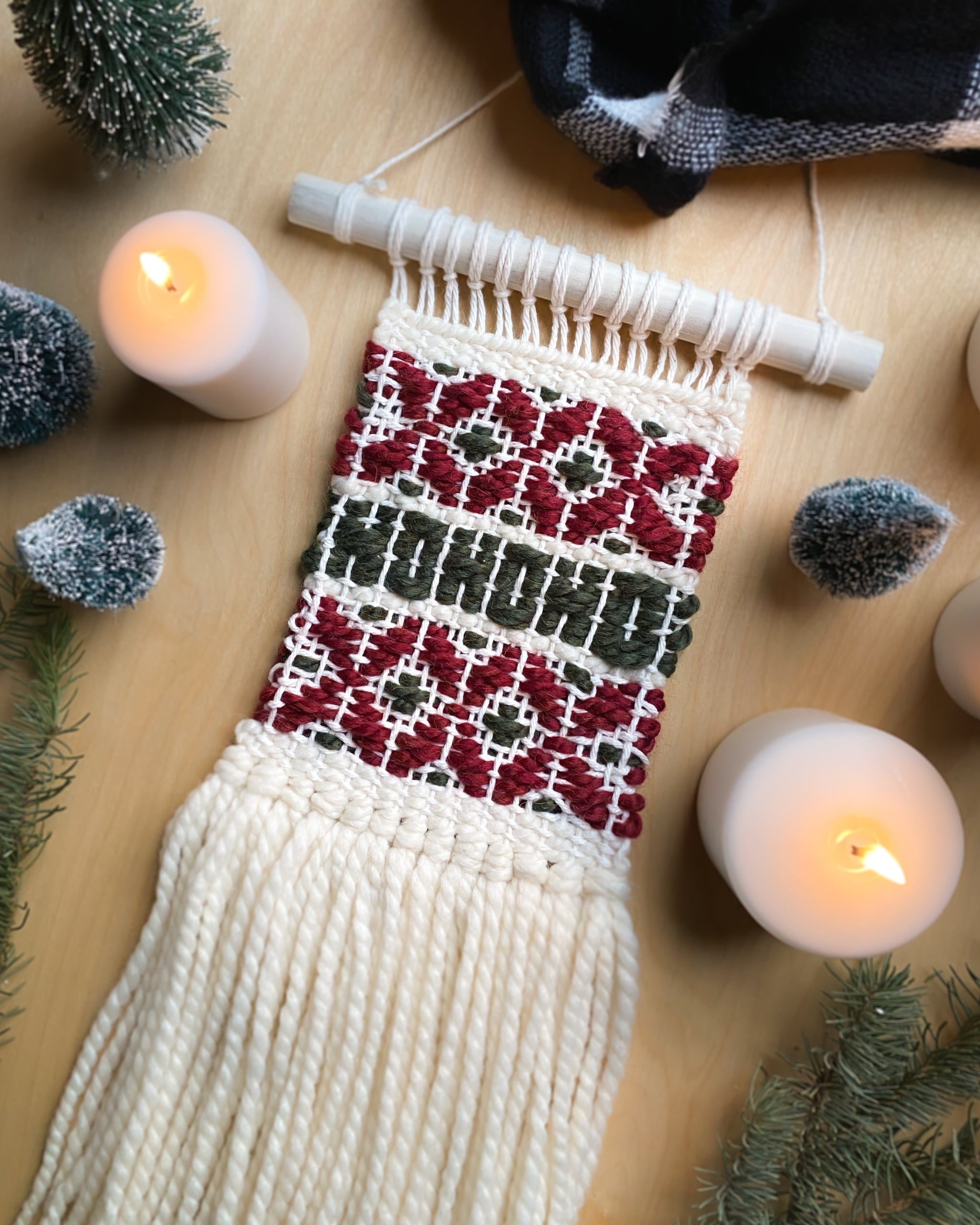 Christmas Overshot PDF Pattern – Spruce & Linen